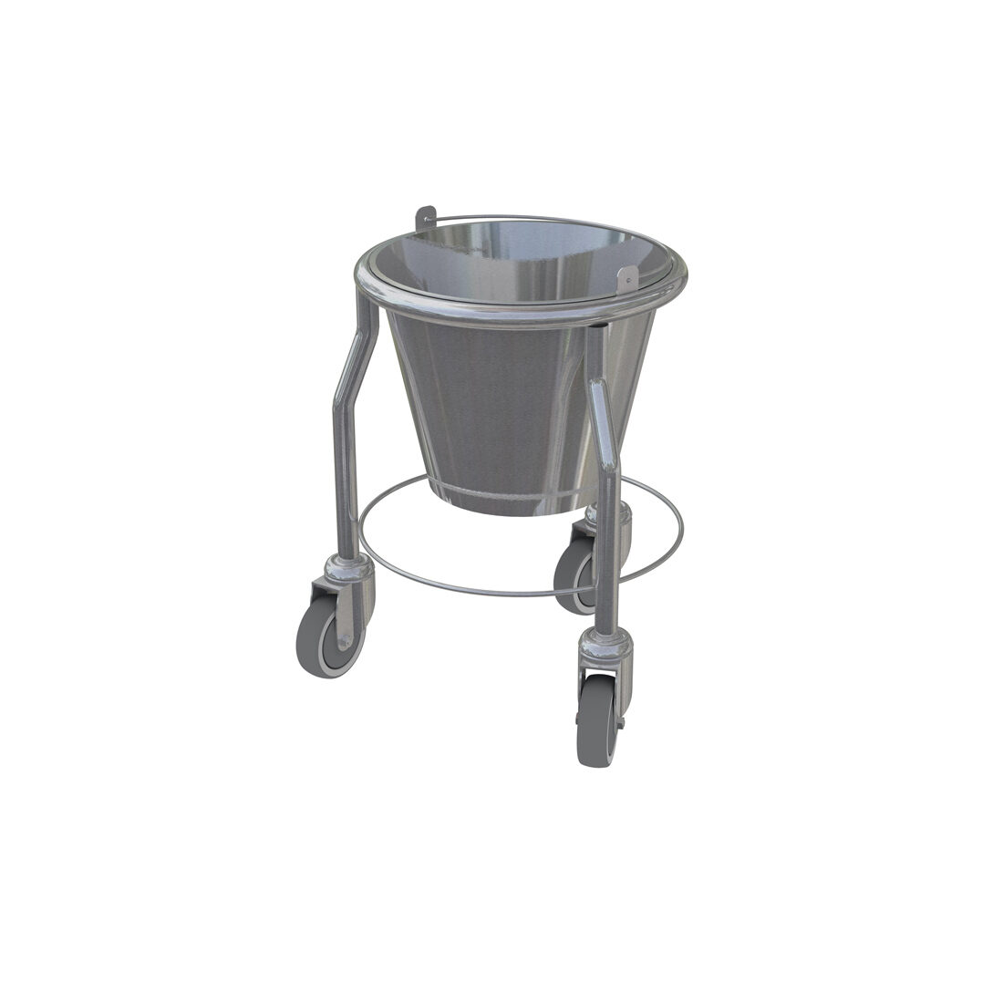 Shuttleworth Stainless Steel Kick About Bucket with Short Stand - 12 ...