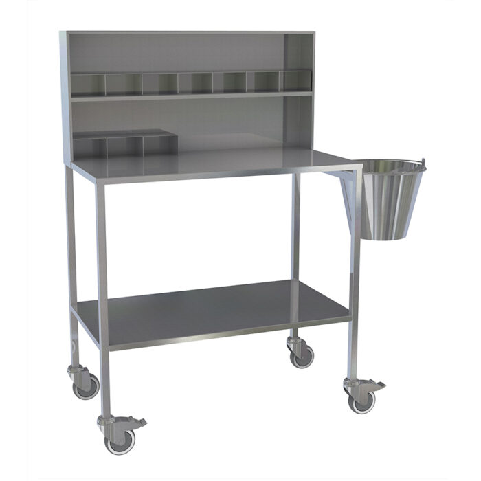 Shuttleworth Medical Stainless Steel Plaster Trolley | HCE