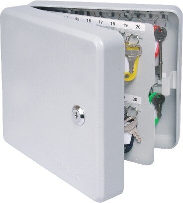 Steel 20 Key Cabinet - W224 x D46 x H110mm | HCE