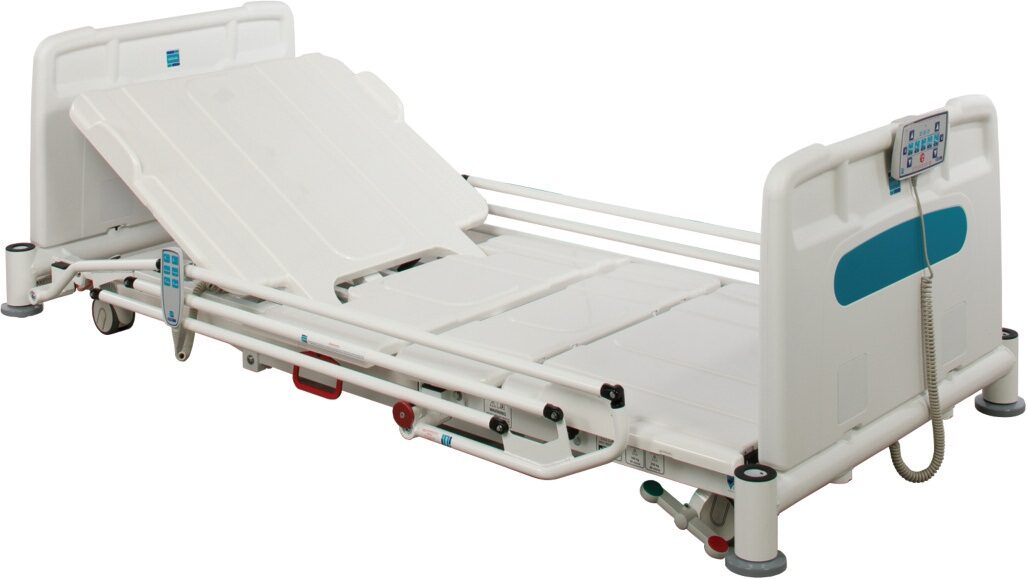 Sidhil Innov8 Low Hospital Bed with Standard Rails | HCE