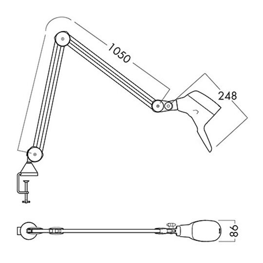 Glamox Luxo Carelite G2 LED Light with Night-watch | HCE