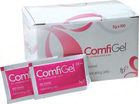 ComfiGel Lubricating Gel 5g - Box of 100 Sachets | HCE