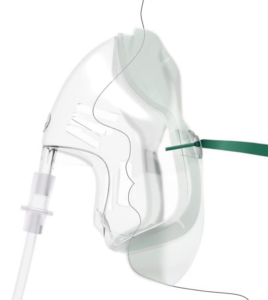 Intersurgical Adult EcoLite Medium Concentration Oxygen Mask + Tube ...