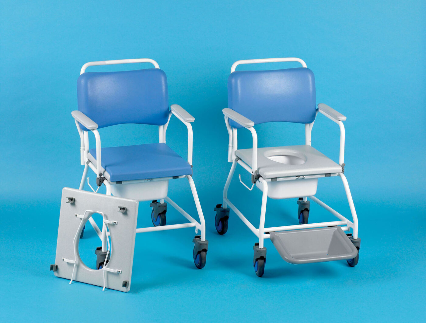 Atlantic Shower Commode Chair - With footrests | HCE