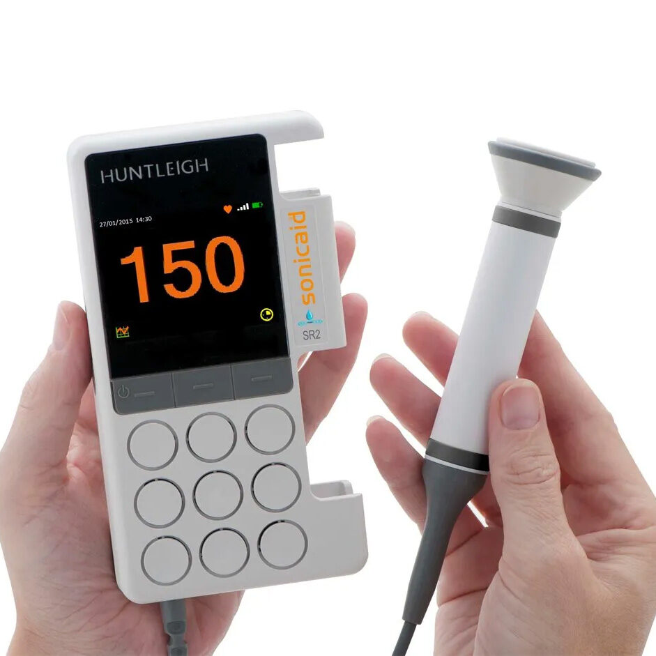 Sonicaid SR2 Digital Doppler with Recharge Batteries & Charger | HCE