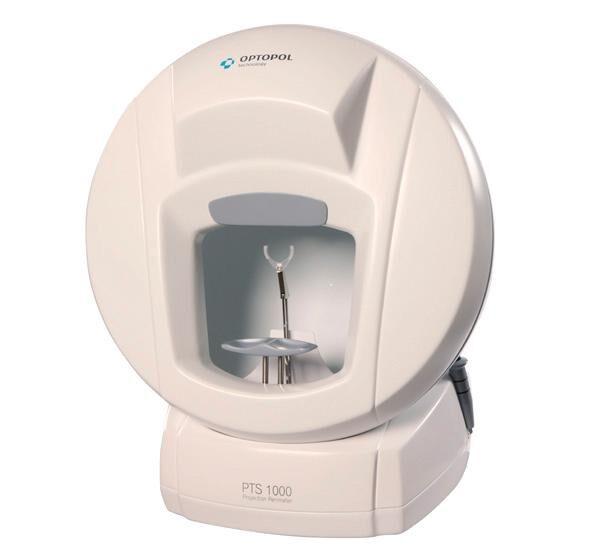 Optopol Visual Field including laptop and table | HCE