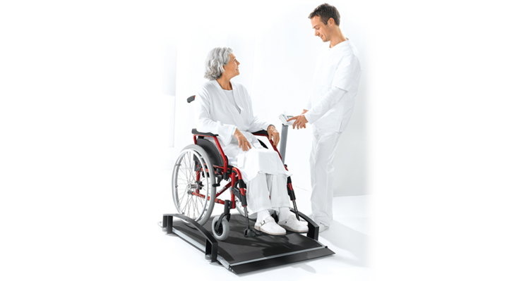 seca 665 Electronic Wheelchair Scales | HCE