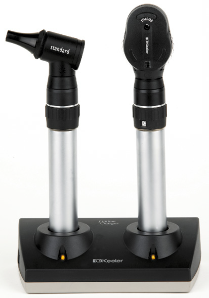 Keeler Standard LED Ophthalmoscope / Standard Rechargeable Desk Set 3.6V | HCE