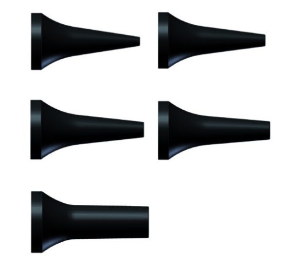 Riester Reusable Ear Specula Black (2mm) - Pack of 10 | HCE