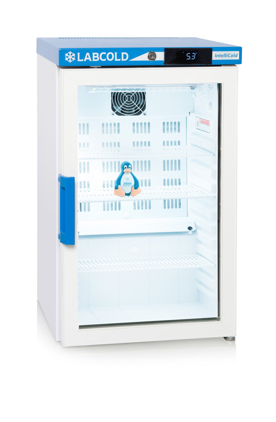 Labcold RLDG0219 Bench Top Pharmacy Fridge with Glass Door - 66 Litre | HCE