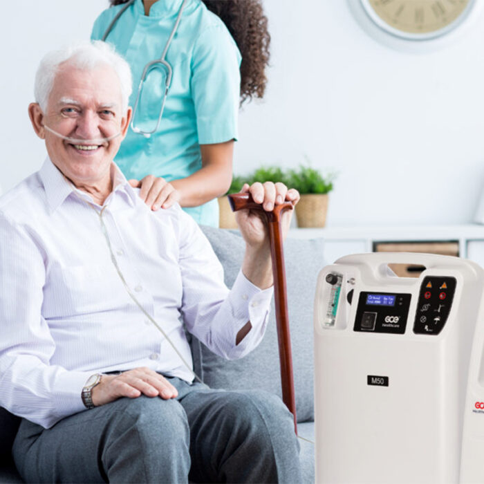 GCE M50 Oxygen Concentrator 5LPM (UK plug) | HCE Healthcare
