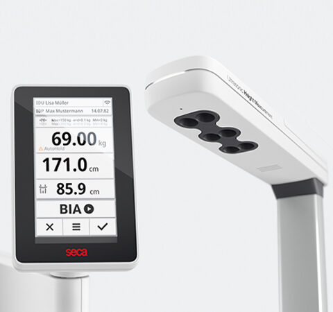 seca 655-HR Ultrasonic Scale with Handrail | HCE