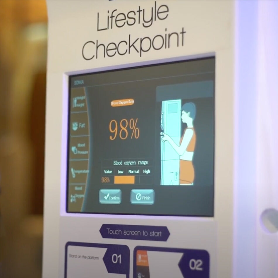 Lifestyle Checkpoint Health Monitor Kiosk (USB) | HCE Medical