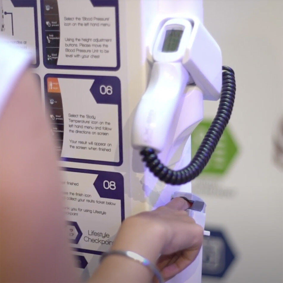 Lifestyle Checkpoint Health Monitor Interactive Kiosk (Full Data ...