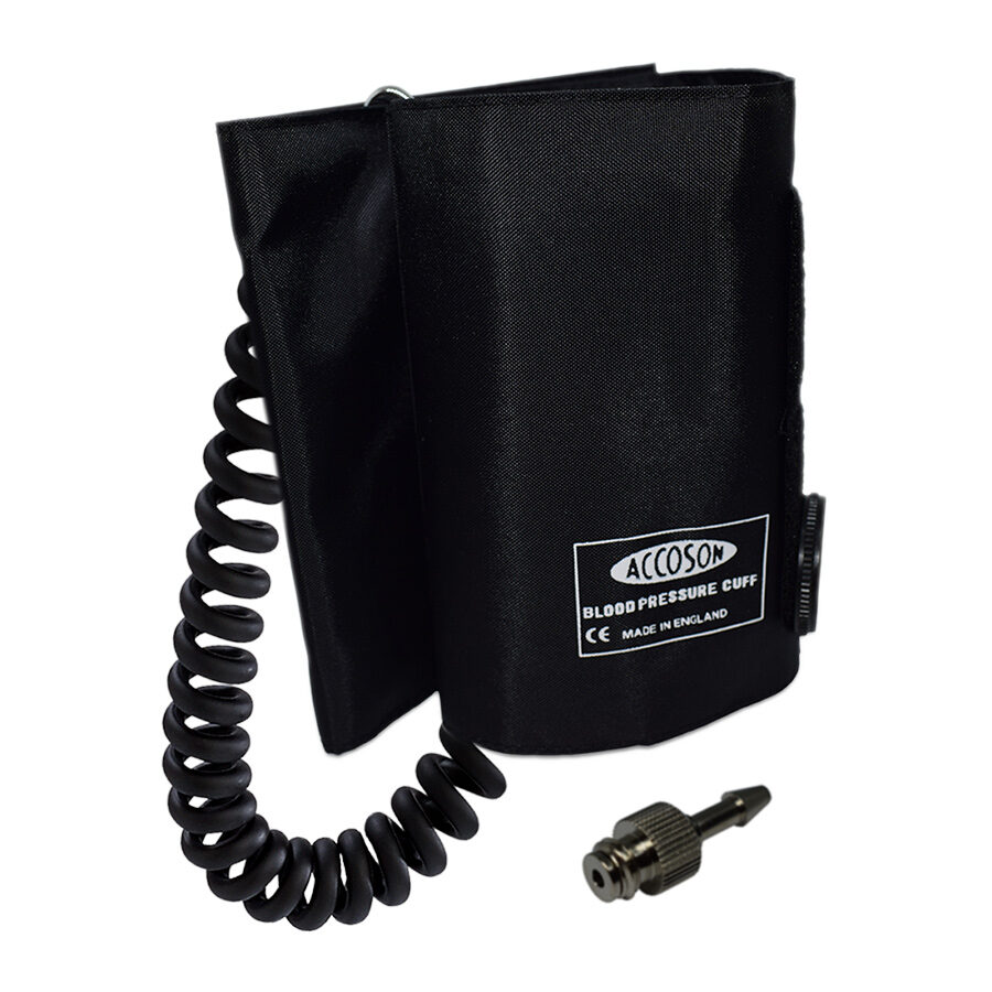 Accoson Velcro Cuff with Coil Tube & Metal Connector - Child 18-25cm | HCE