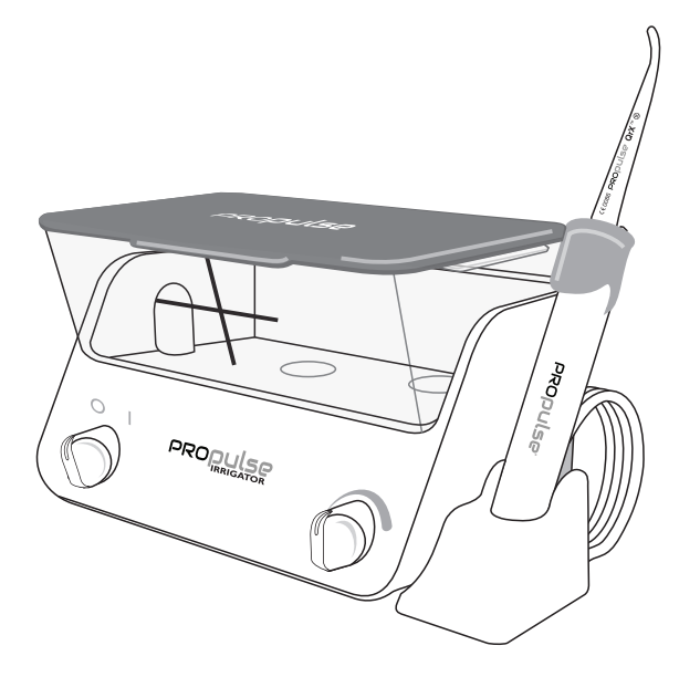 Propulse Ear Irrigator Machine PP with 10 QrX Tips | HCE