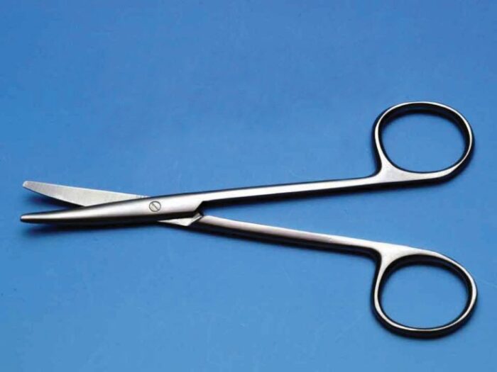 Rocialle Inhealth Optimo Strabismus Scissors Curved Blunt 11cm (10) | HCE
