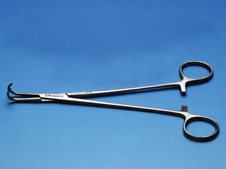 Rocialle Inhealth Optimo Negus Artery Forceps Large Curved 19cm (10) | HCE