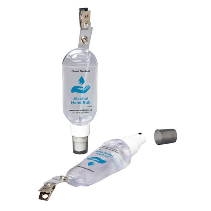 Guest Medical Alcohol Hand Rub in Handy Spray Dispenser - 50ml | HCE
