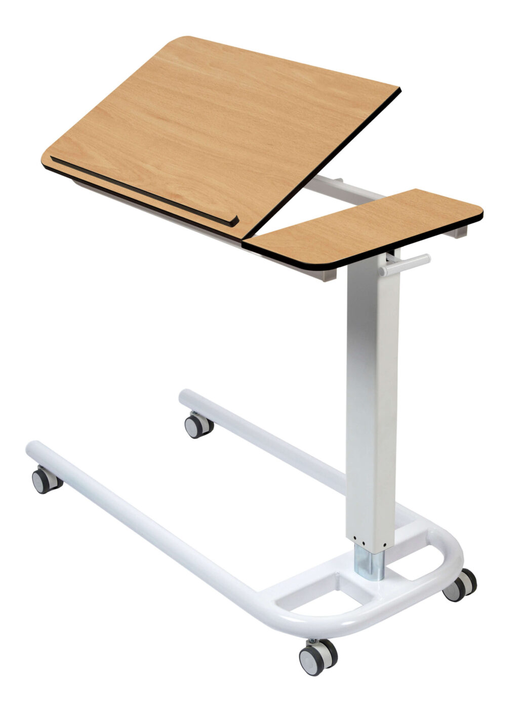 Sunflower Overbed Table, Parallel Base, Tilting Top with 1 Retaining ...