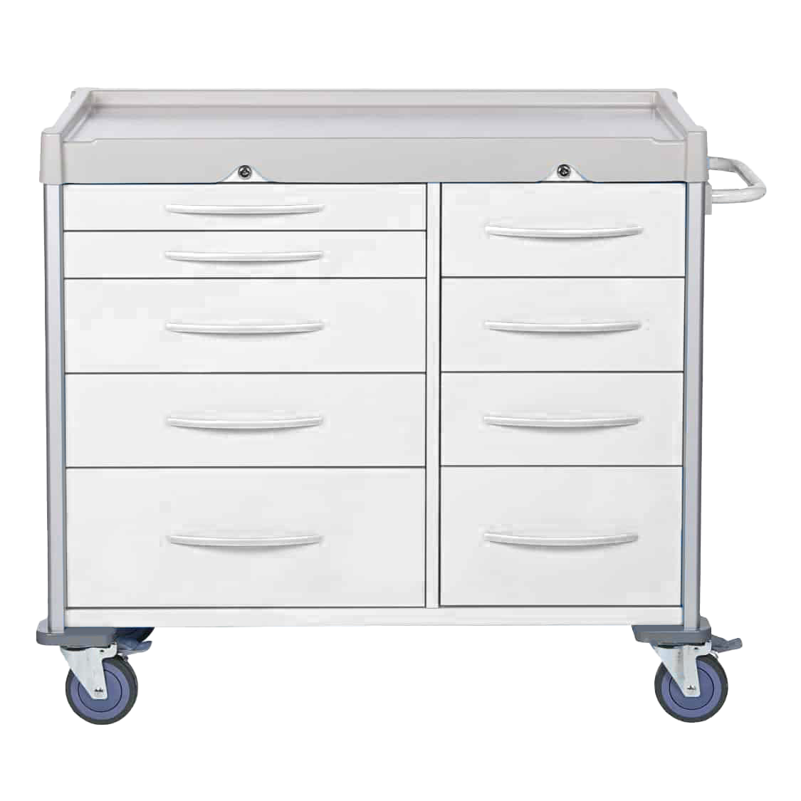 Double Procedure Trolley - White | HCE