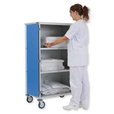 Standard Linen Trolley - Type A 740 x 535 x 1000mm (LT1085) | HCE