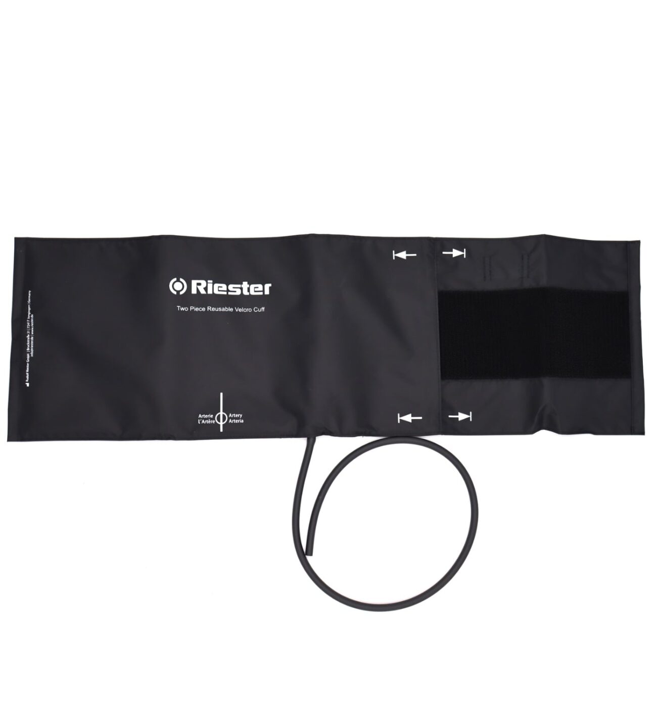 Riester Velcro cuff thigh size 70 x 22 cm, 1 tube, black | HCE
