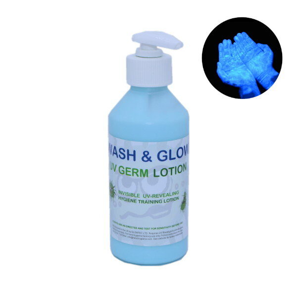 UV GERM Hand Rub Training Gel (BLUE) 250ml | HCE